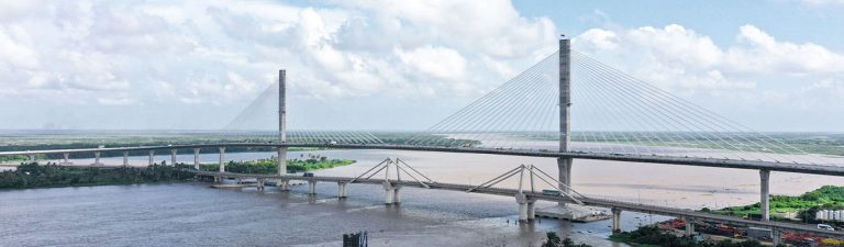 CFCSL The Pumarejo Bridge was inaugurated in Barranquilla, Colombia ...